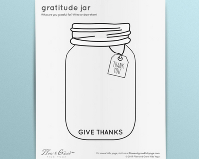 Flower Yoga Pose for Kids - Flow and Grow Kids Yoga