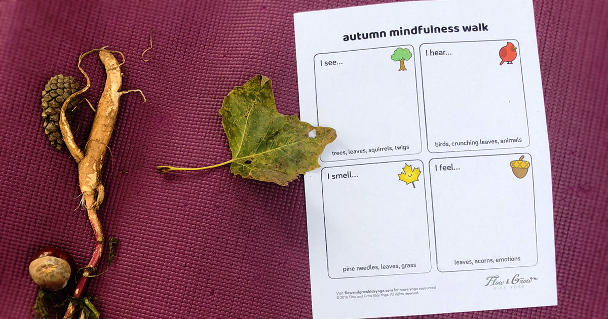 Autumn Mindfulness Hunt - Flow and Grow Kids Yoga