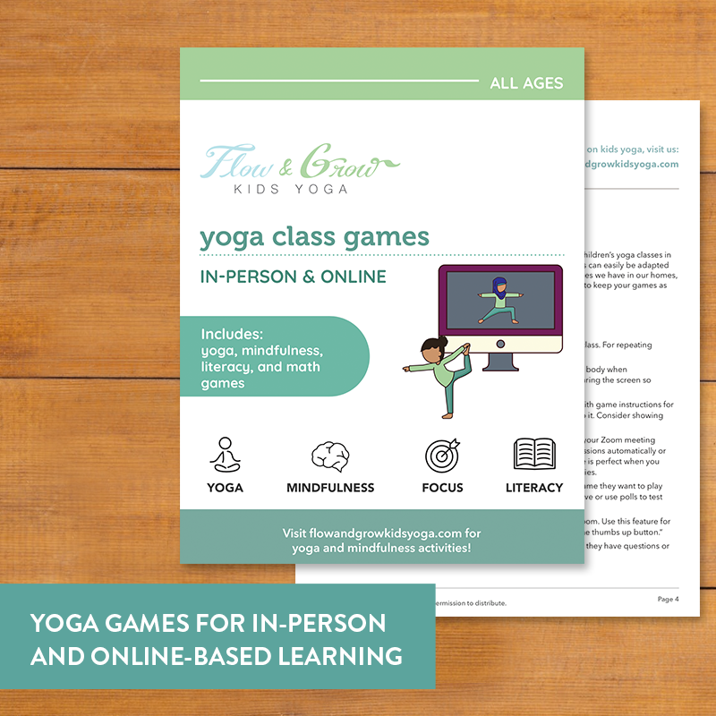 Yoga Class Games for Kids - Flow and Grow Kids Yoga